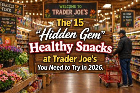 The 15 “hidden Gem” Healthy Snacks At Trader Joes You Need To Try In