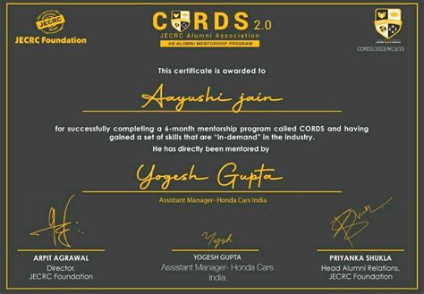 Mentorship Trainingprogram Yogesh Gupta