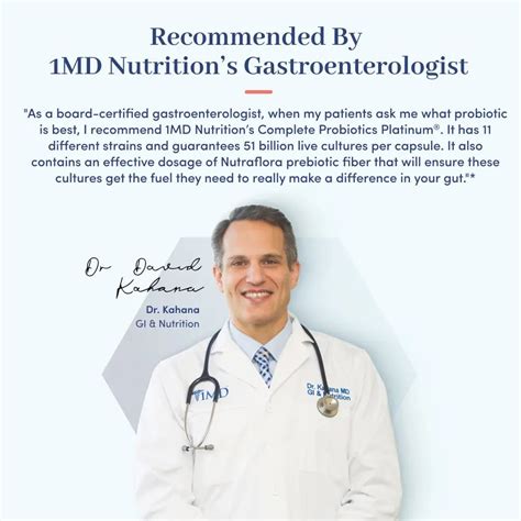 1md Nutrition Complete Probiotics Platinum®