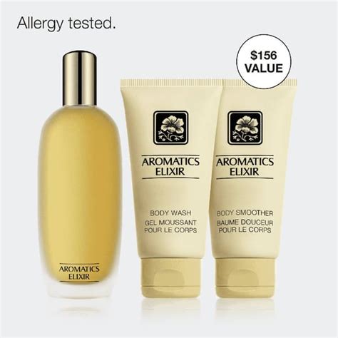 Clinique Aromatics Elixir Riches Fragrance T Set 156 Value Boscovs