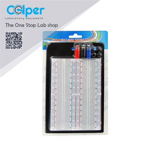 Small Solderless Breadboard 1660 Point Colper Lk