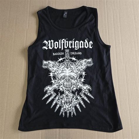 Wolfbrigade Barren Dreams Tank Top Amebix Crust Misery Wolfpack
