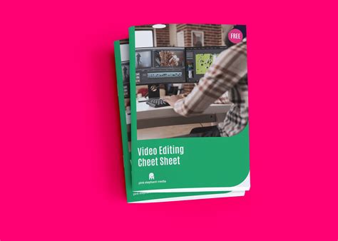Video Editing Cheat Sheet Training Website