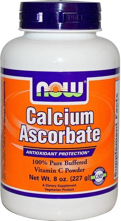 Now Foods Calcium Ascorbate Powder 8 Oz High Quality Vitamin C