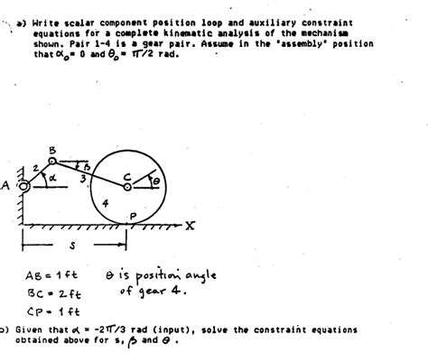 solved 2 write scalar component position loop and auxiliary