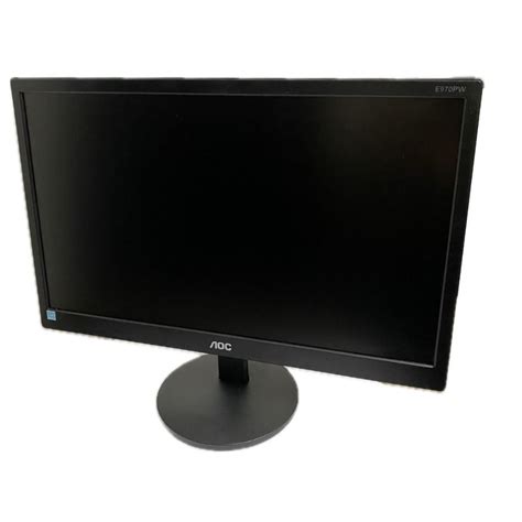 Monitor 185 Polegadas Aoc Led Widescreen Hdmi Vga E970pwhen Shopee Brasil