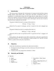 Titration Curve Edit Docx Laboratory Titer Curves With Precision I Introduction This Activity