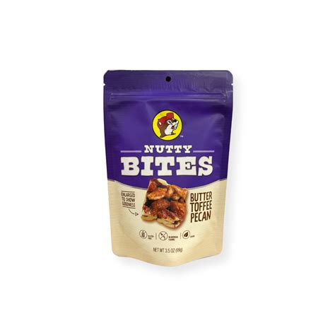 Buc Ees Nutty Bites 3 5oz Butter Toffee Pecan Craving Rescue