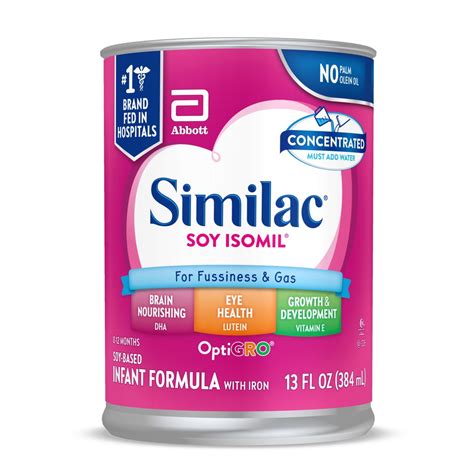 Similac Soy Isomil Concentrated Liquid Infant Formula 13 Fl Oz Can