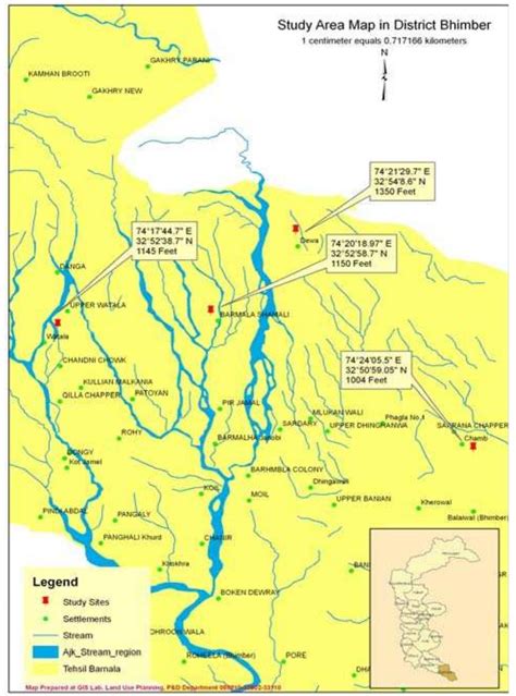 Map Of Deva Vatala National Park Showing Study Sites