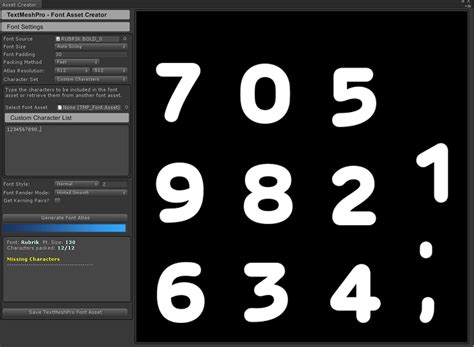 Character Gone Wrong When Use Bitmap Font Unity Engine Unity Discussions