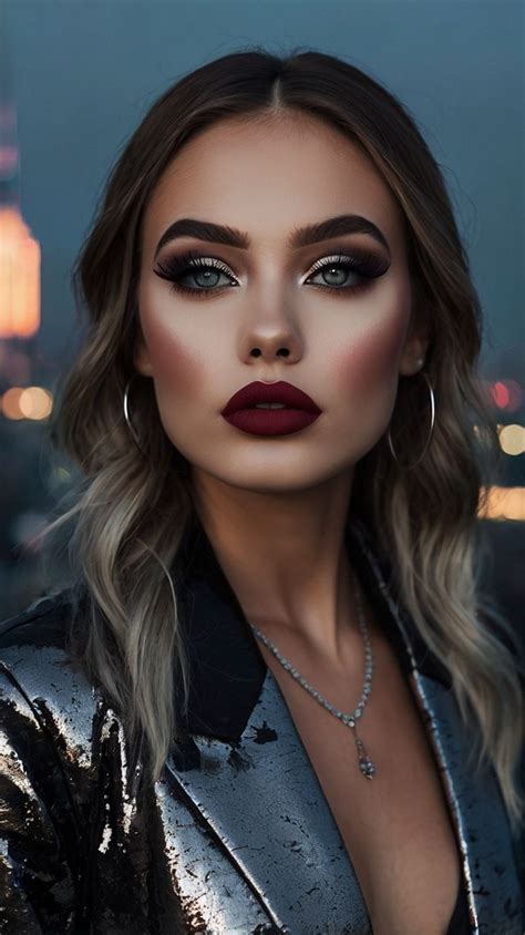 Smokey Eyes And Red Lips The Ultimate Glam Look In 2025 Smokey Eye