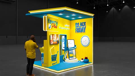 Fawry Plus Activation Booth 2023 Behance