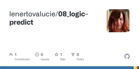 GitHub Lenertovalucie Logic Predict