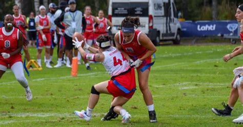 España Empieza Con Dos Victorias El Mundial Femenino De Flag Football