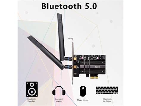 Fenvi Fv Ax Wifi Pcie Wifi Card Up To M Bluetooth Ax Ac Dual Band