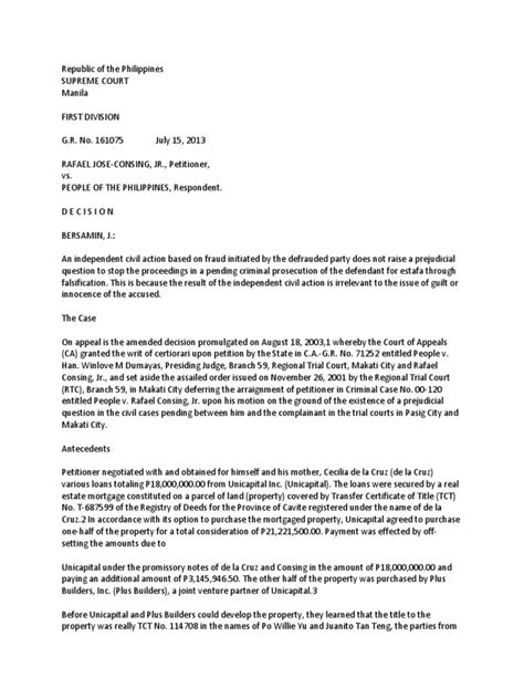 Pdf 13 Rafael Jose Consing Vs People Dokumen Tips