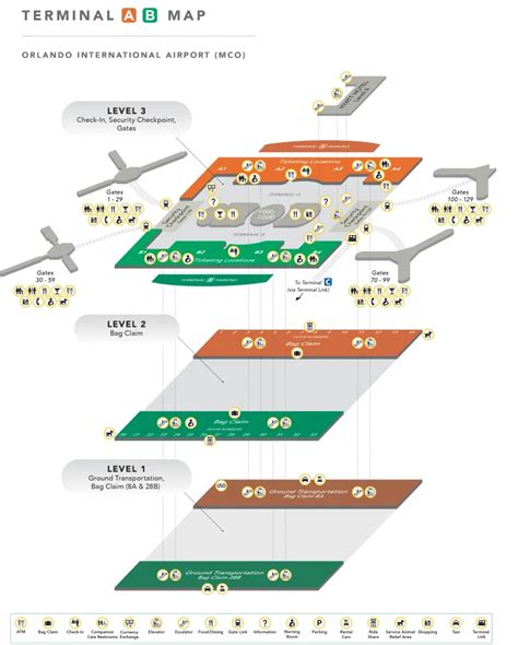 Ontario International Airport Terminal 2 Map Most Up To Date All Maps