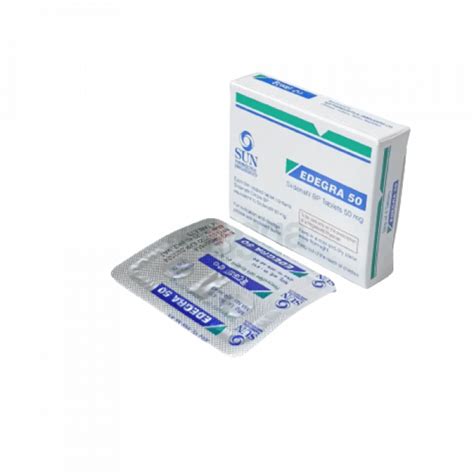 Vigorex 50mg Tablet Sildenafil Erectile Dysfunction Epharma