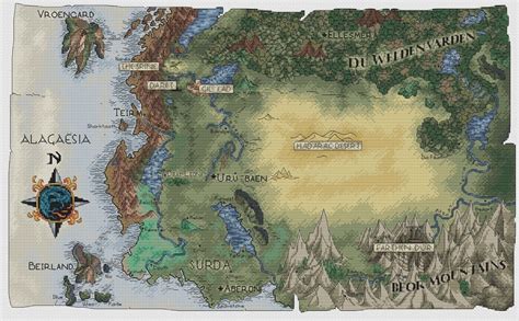 Map Of Alagaesia Eragon