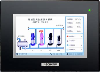 Kp系列触摸屏恒压供水控制器