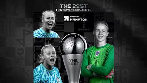 هانا هامبتون تتوج بجائزة The Best لأفضل حارسة مرمى في 2025