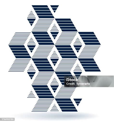 등각 투영 원근법 추상적인 도시 건축 다각형 추상화 예술 입방체 스타일의 3d 큐브와 모양으로 만든 추상 벡터 기하학적 배경 3차원 형태에 대한 스톡 벡터 아트 및 기타