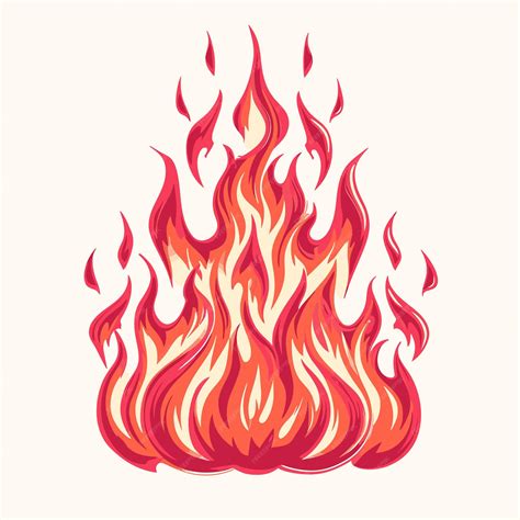 Premium Vector Dynamic Flame Designs Modern Fire Illustrations For