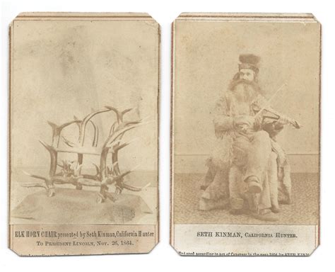 Lot Detail Seth Kinman Cdv Photographs