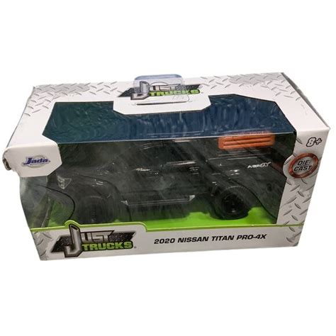 Jada Toys Jada Just Trucks 220 Nissan Titan Pro4x Diecast Toy Truck Black Poshmark
