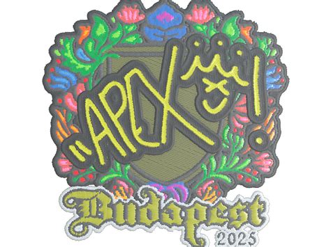 Buy Sticker Apex Embroidered Budapest 2025 Price From 000