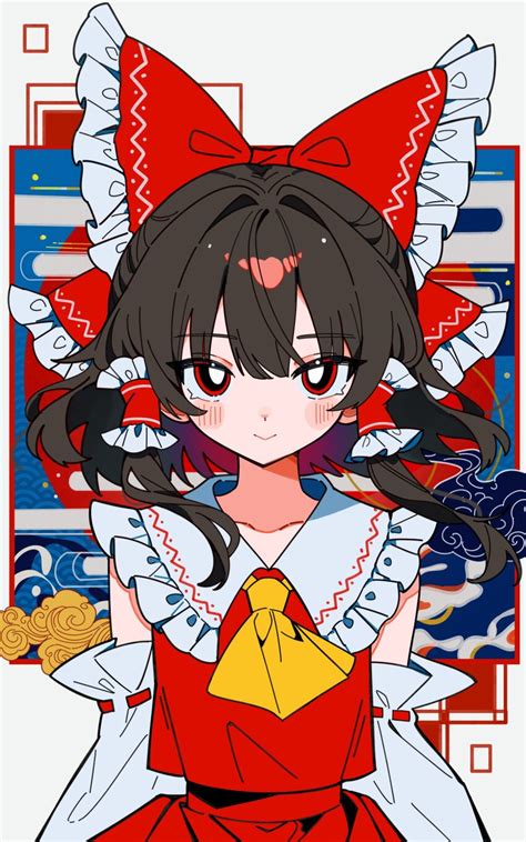 Rotoi 1234 Hakurei Reimu Touhou Absurdres Commentary Highres Translation Request 1girl