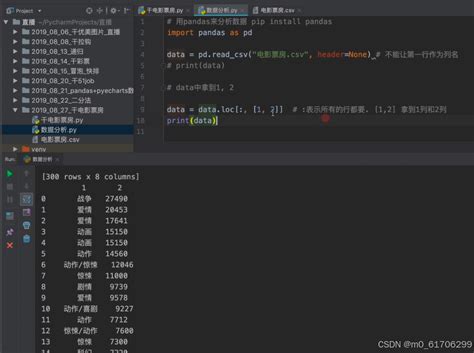 （二）python数据整理 Csdn博客