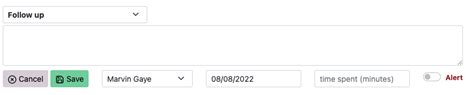 setting reminders and assigning to a staff member pmhcis intake