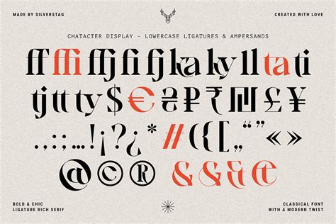 Archer Display Ligature Serif Font A Serif Font By Silverstag Type