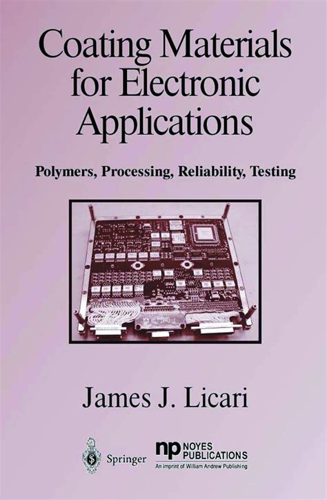 Coating Materials For Electronic Applications Polymers Processes