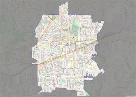 Map Of Decatur City Georgia Thong Thai Real