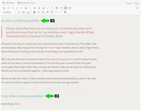 How To Organize Headings For Accessibility RachieVee
