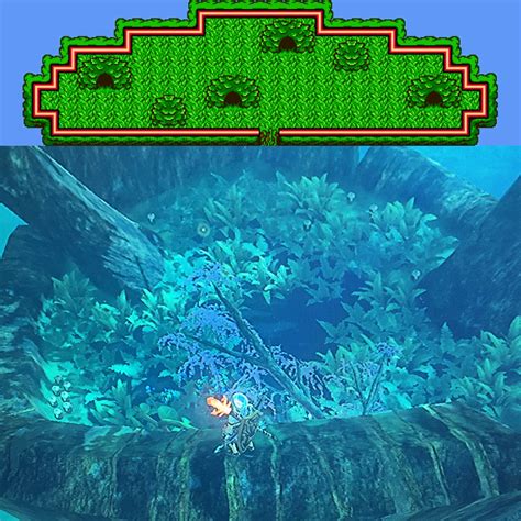 Botw Spoiler Oracle Series Reference The Top Of Botws Deku Tree