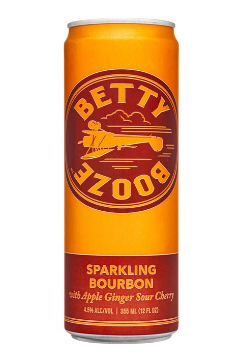 Sparkling Bourbon with Apple Ginger Sour Cherry | Betty Buzz | BevNET.com Product Review ...