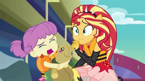 Equestria Girls Sunset Shimmer Crying