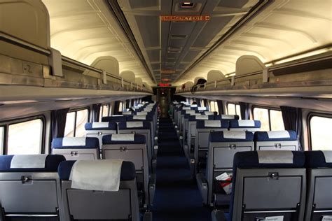 Amtrak Amfleet Interior Remember The Days When Britains T Flickr