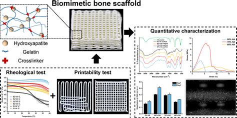 Additive Fabrication And Characterization Of Biomimetic Composite Bone Scaffolds With High