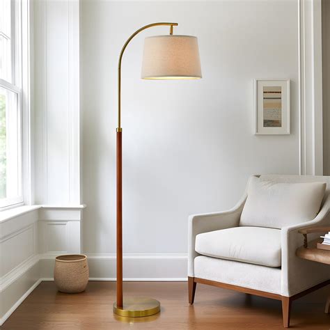 G Safava 6325 Gold Floor Lamp For Living Rooms Tall Arc Standing