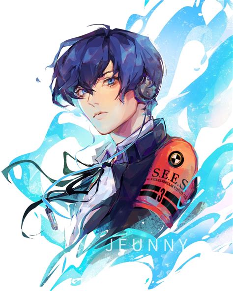 Makoto Yuki Persona 3 Reload Protagonist 5x7 Art Print Etsy