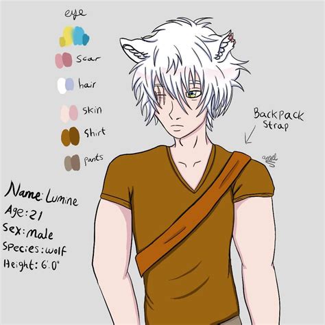 First Reference Sheet Of My Lumine Au Comic Thought Rwebtoons