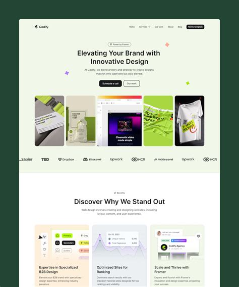 Codify Responsive Portfolio Website Template By Dmytri Ivanov — Framer