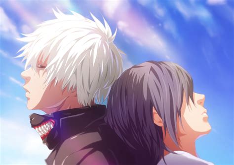 Anime Tokyo Ghoulre Ken Kaneki Touka Kirishima 1080p Wallpaper