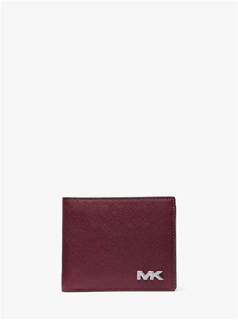 Rivington Leather Billfold Wallet With Coin Pouch In Oxblood Sale