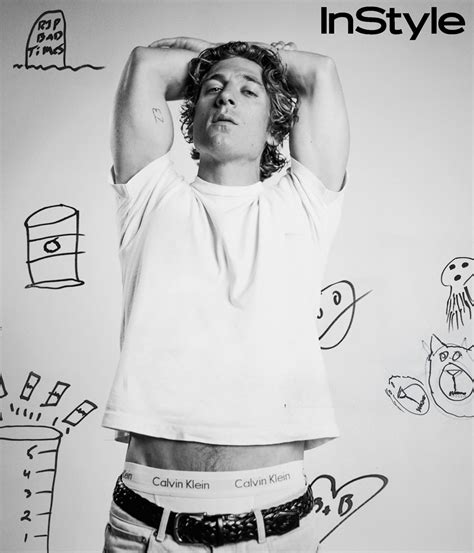 The Bear Star Jeremy Allen White For Instyle Magazine Tom Lorenzo